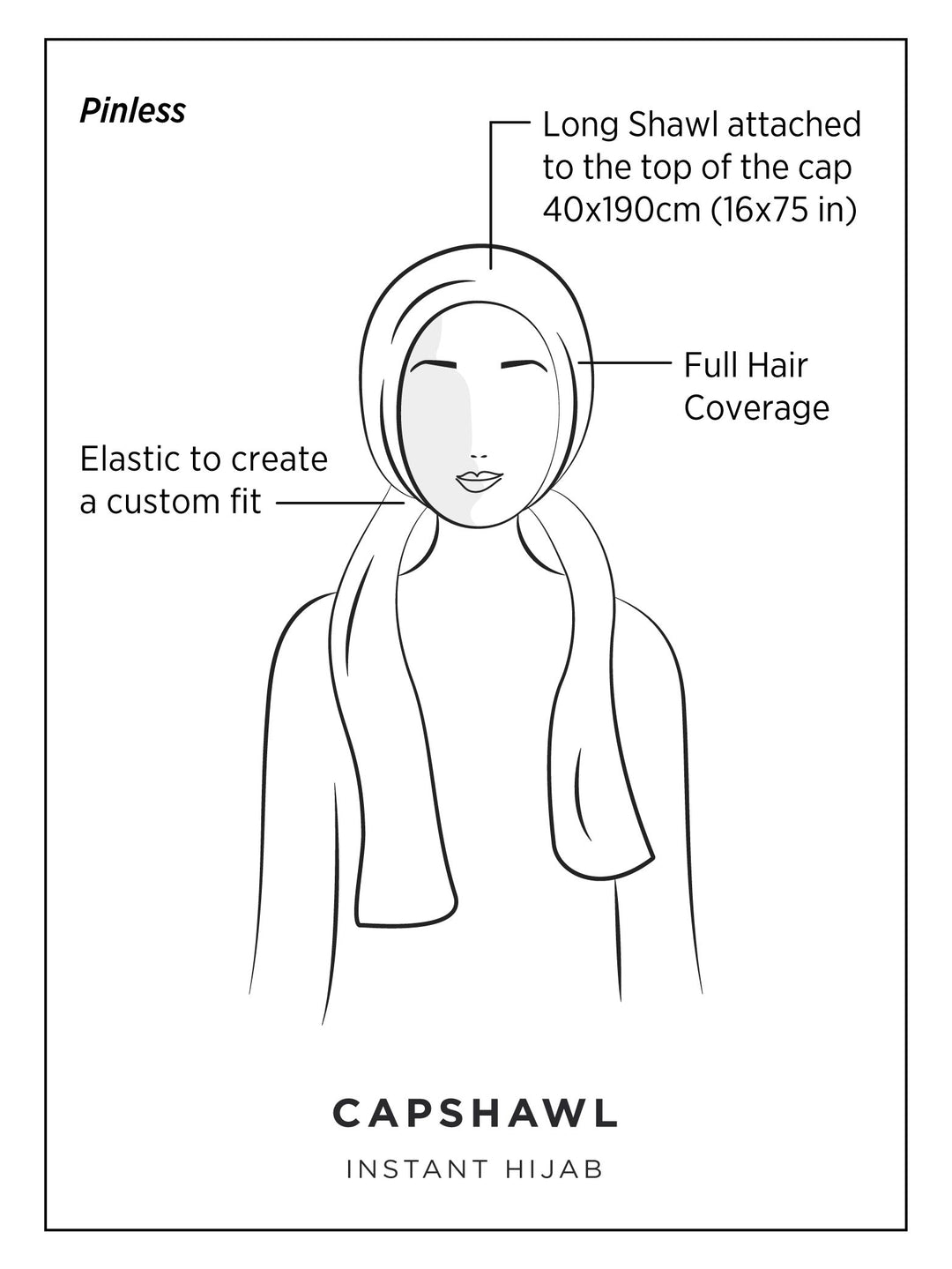 Style Guide - Bokitta Pin-Free Hijab
